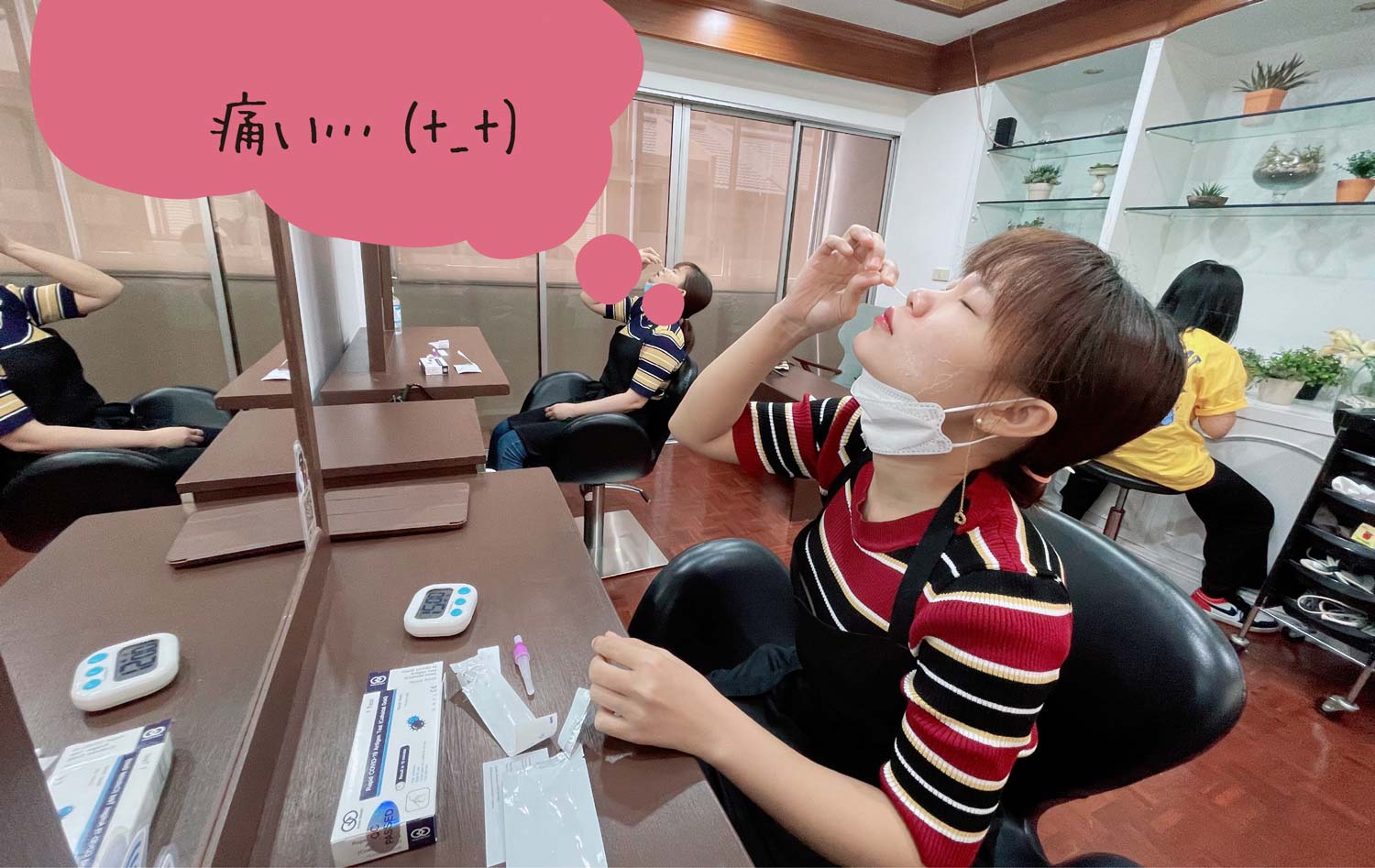スタッフのコロナ検査 | バンコク･プロンポンの隠れ家美容室【URU SALON】